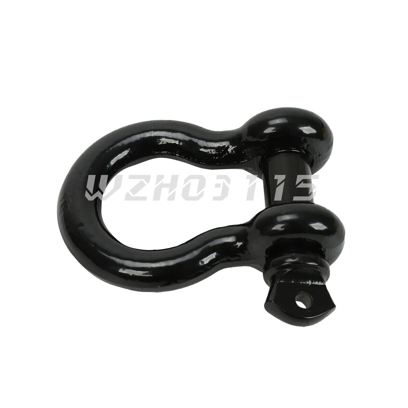 4 Pack D Ring Shackle w 7/8" Screw Pin 57,000Ibs Break Strength, 3/4 ...