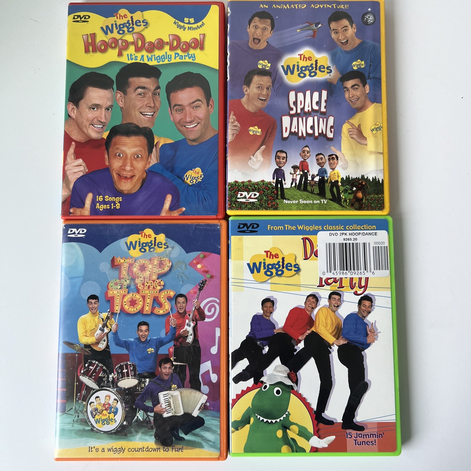 The Wiggles - DVD Lot of 4-Hoop-Dee-Doo, | Grelly USA