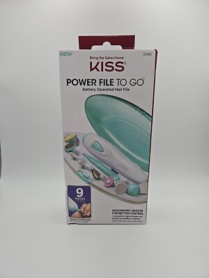KISS New York Power File To Go Battery Operated Nail File | eBay