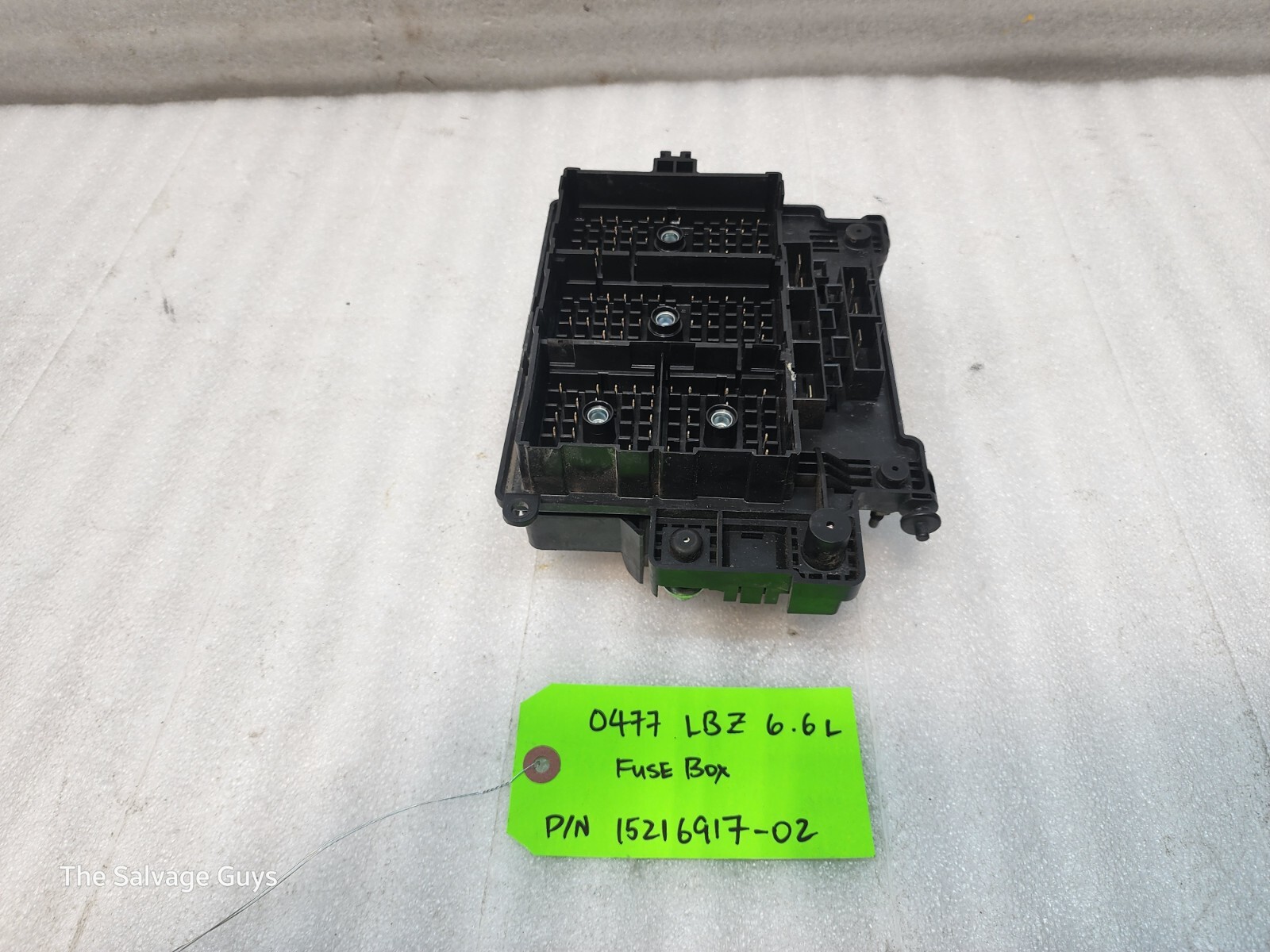 06 07 GMC CHEVROLET SILVERADO 2500HD 3500HD 6.6 LBZ FUSE RELAY BOX ...