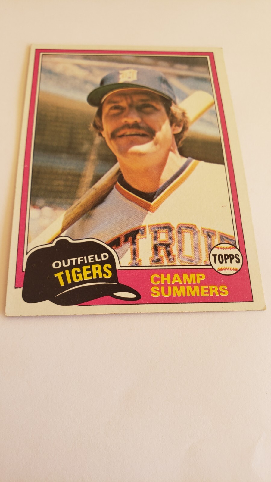1981 Topps Champ Summers Detroit Tigers #27 | eBay