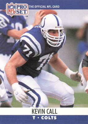 1990 Pro Set #522 Kevin Call Indianapolis Colts | eBay