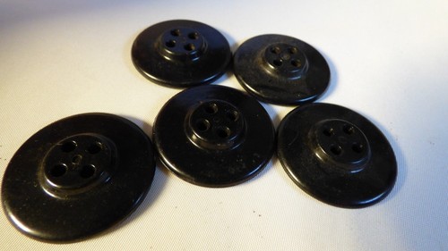 VTG Lot of 5 Black Bakelite Nautical Navy Anchor Rope Sailing 1.25 ...