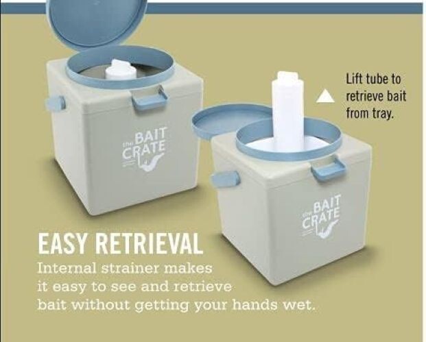 The Bait Crate Bait Cooler | eBay
