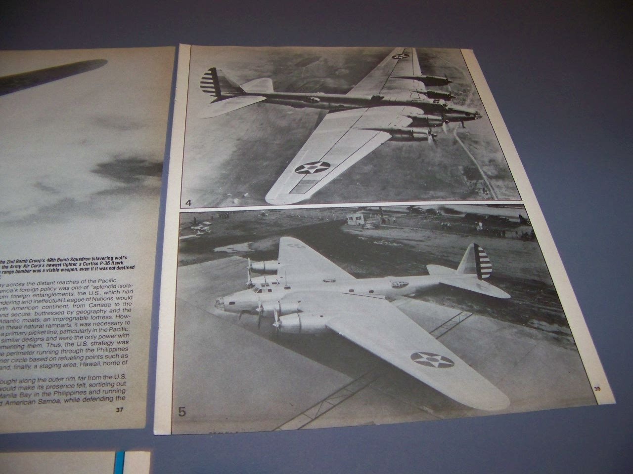 VINTAGE.BOEING XB-15 "OLD GRANDPAPPY"...HISTORY/PHOTOS/DETAILS....RARE ...