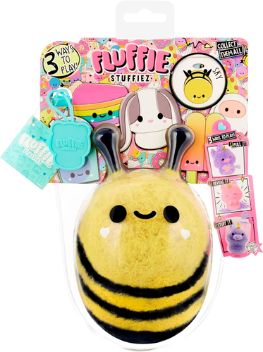 Fluffie Stuffiez Bee Small Collectible Feature Plush - Surprise Reveal Unboxing 689848387100 | eBay