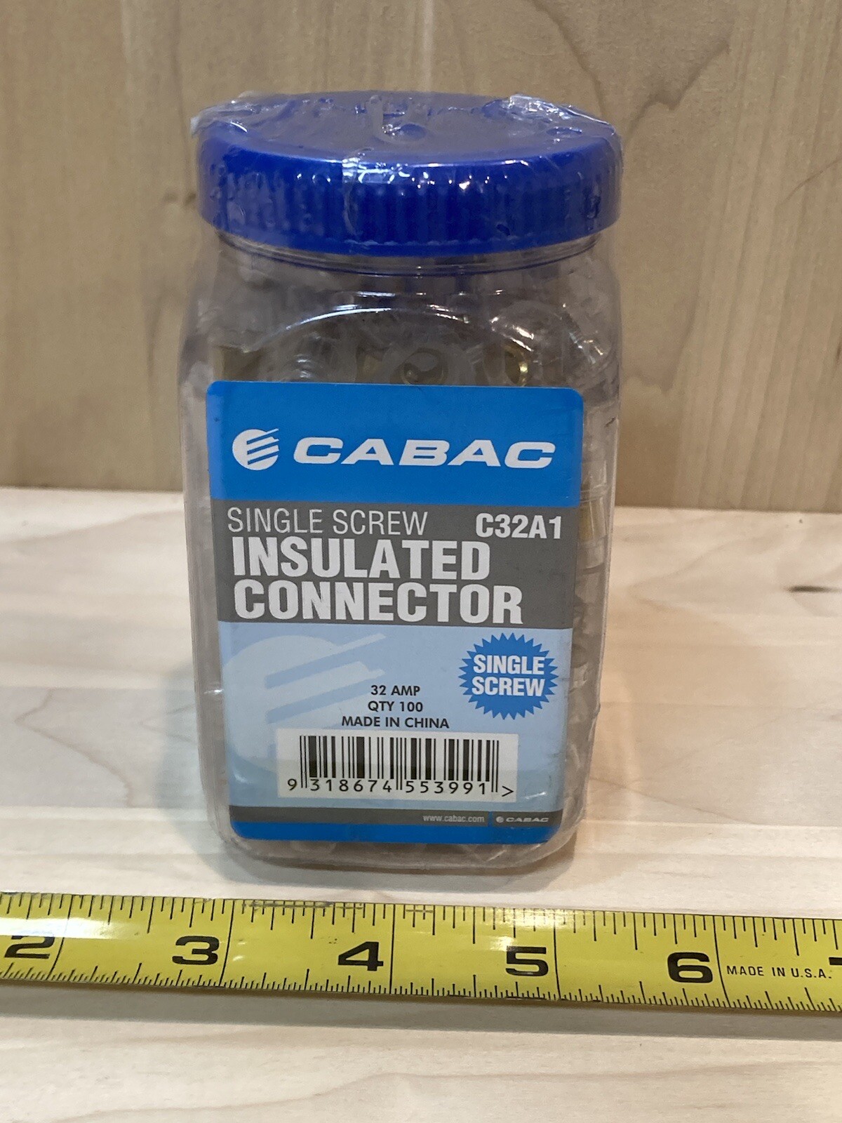 Cabac C32A1 Insulated Screw Connectors (Pack of 100) | eBay