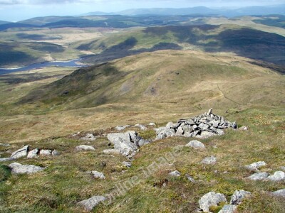Photo 6x4 A cairn just below the summit of Plynlimon Pumlumon Fach The ...