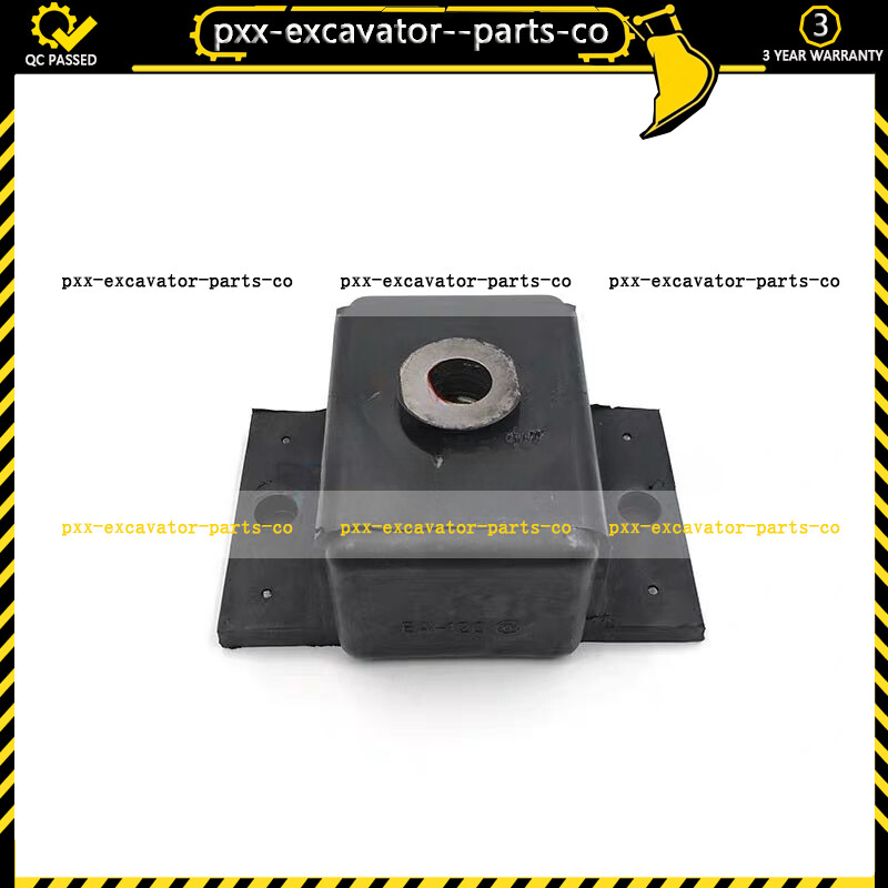 4PCS Engine Mount Rubber Cushions Fit for Excavator Sunward SWE SWE70 ...