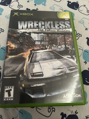 Wreckless: The Yakuza Missions (Microsoft Xbox, 2002) Black Label ...