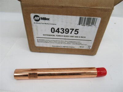 Miller 043975 , 6" Torch Body Extension , OBT-600 | eBay