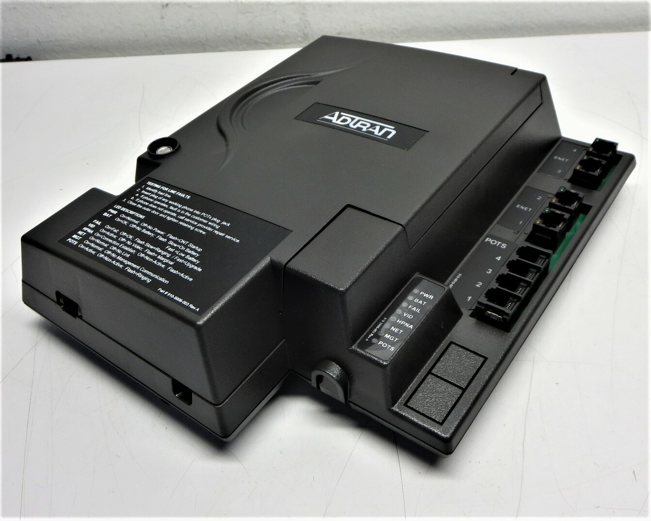 ADTRAN 1287703G1 100 Mbp/s 4 Port Wired MDU Router for sale online | eBay