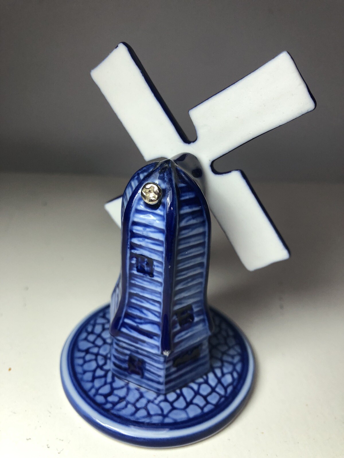 Holland Blue Delft Windmill Figurine | eBay