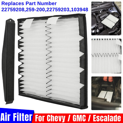 Cabin Air Filter Retrofit Kit For GM Pickup Truck SUV 103948 259-200 ...