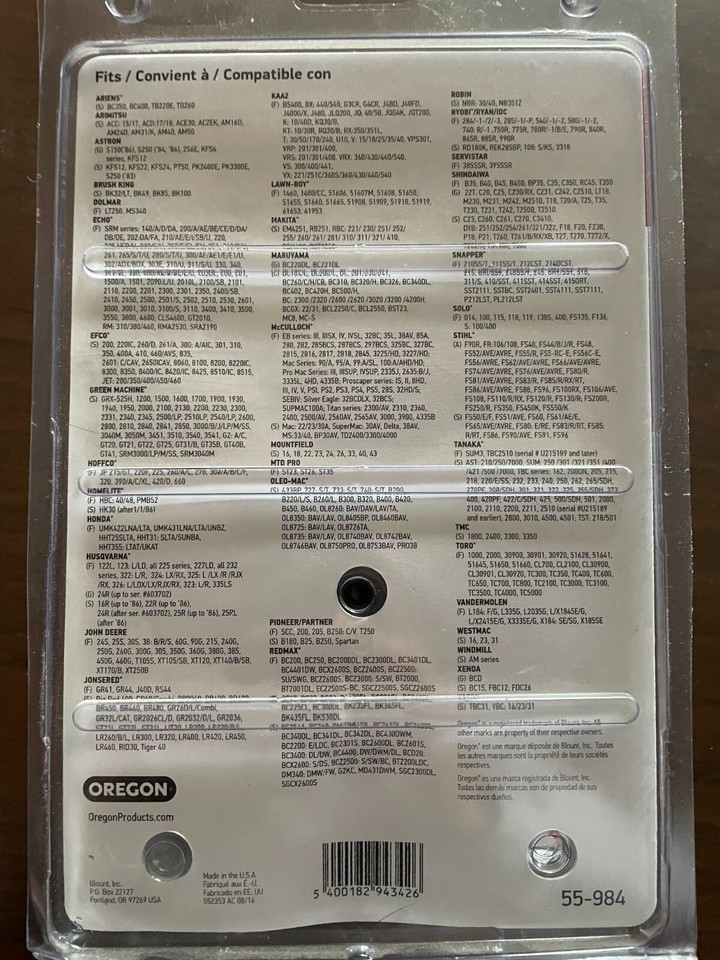 Oregon 55-984 Lightning Load Bump & Feed Semi Automatic String Trimmer Head | eBay