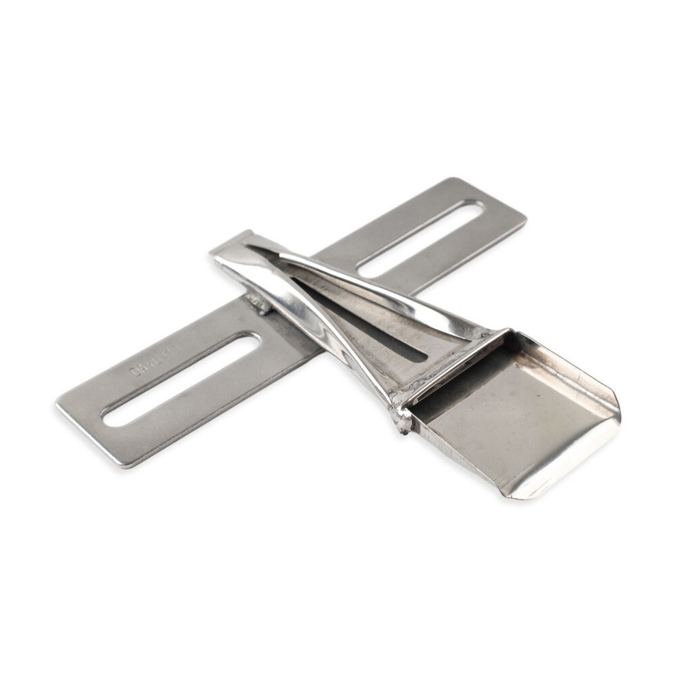 1pc New Two Sides Upward REVERSE BELT LOOP FOLDER For 2 NEEDLE Sewing ...