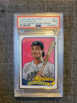 Topps Project 2020 Ken Griffey Jr Artist Proof /20 Jamieson SILVER ...