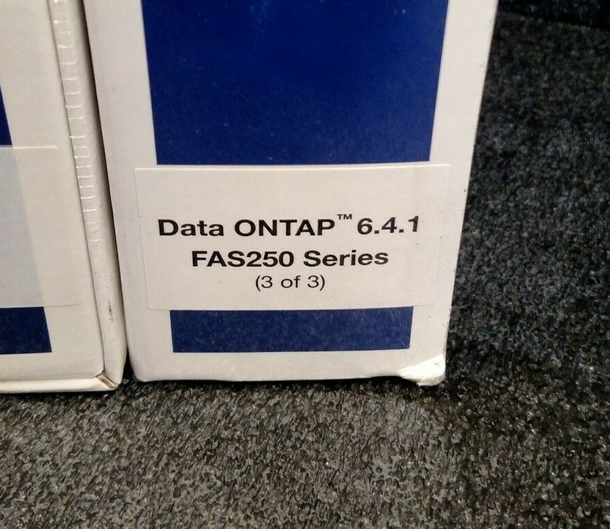 NetApp Data ONTAP 6.4.1 FAS250 Series (*) | eBay