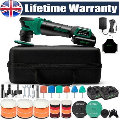 BATOCA S4 Cordless Mini Car Polisher Buffer Sander Polishing Machine 2 ...