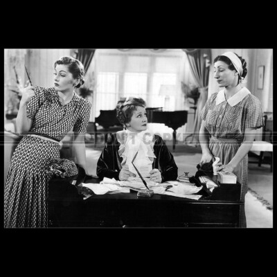 Photo F.016450 JOAN FONTAINE HEDDA HOPPER HILDA VAUGHN (MAID'S NIGHT ...