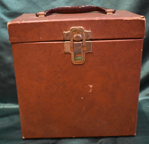 Vintage 45 Rpm Record Carrying Case Platter Pak 8" X 8" W/ Dividers | eBay