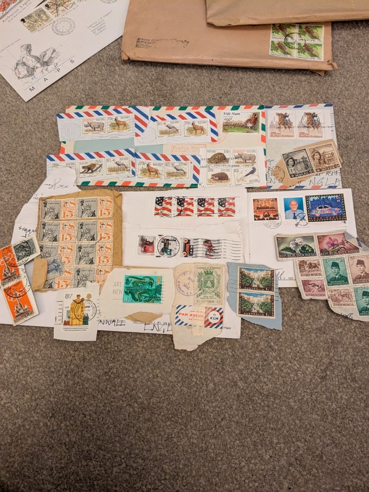 Large Collection of Foreign Stamps | eBay UK