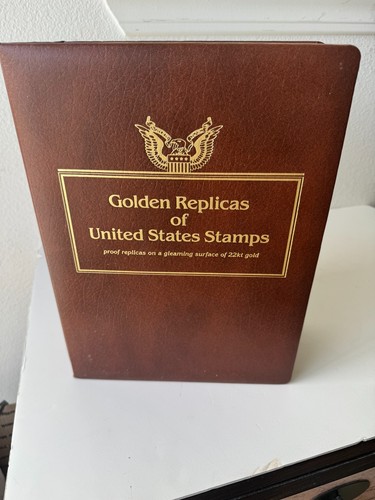 Golden Replicas of United States Stamps 22k Gold First Day of Issue 74 ...