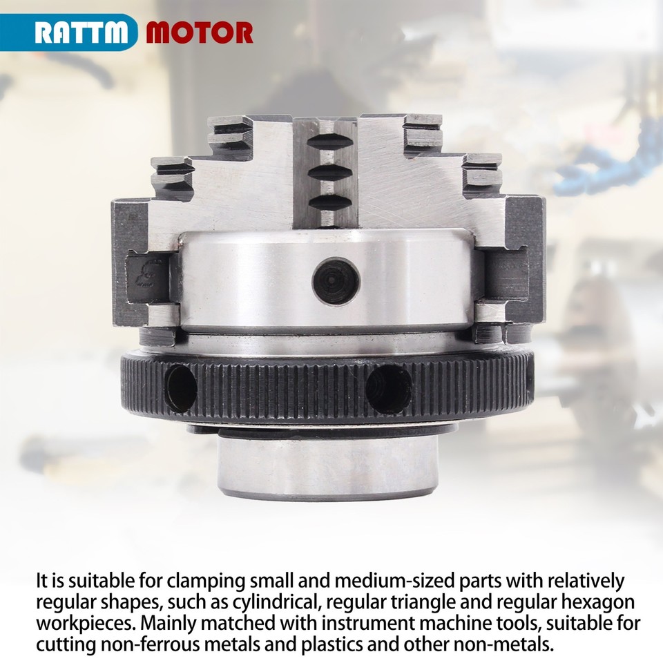 US SHIP】K01- 50mm No Powered Multi-Function Lathe Chuck Spindle ...