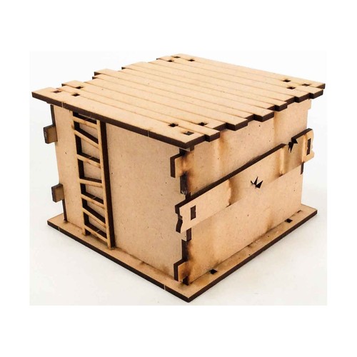 Lot Terrain 28mm MDF Building #1 NM | eBay