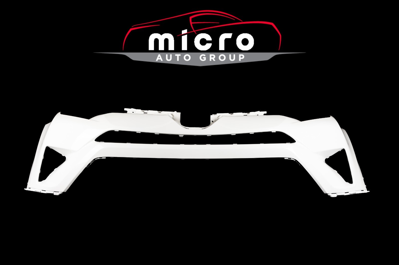 NEW FRONT BUMPER FOR 2016-2018 RAV4 PAINTED SUPER WHITE 040 UNFOLDED ...