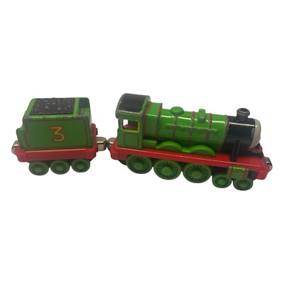 Thomas The Train & Friends Take Along Die Cast Metal HENRY #3 Engine w ...