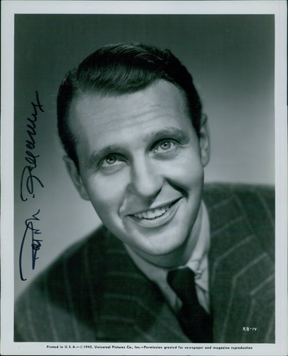 Ralph Bellamy Actor Signed 8x10 Original Still Photo JSA Authenticated ...