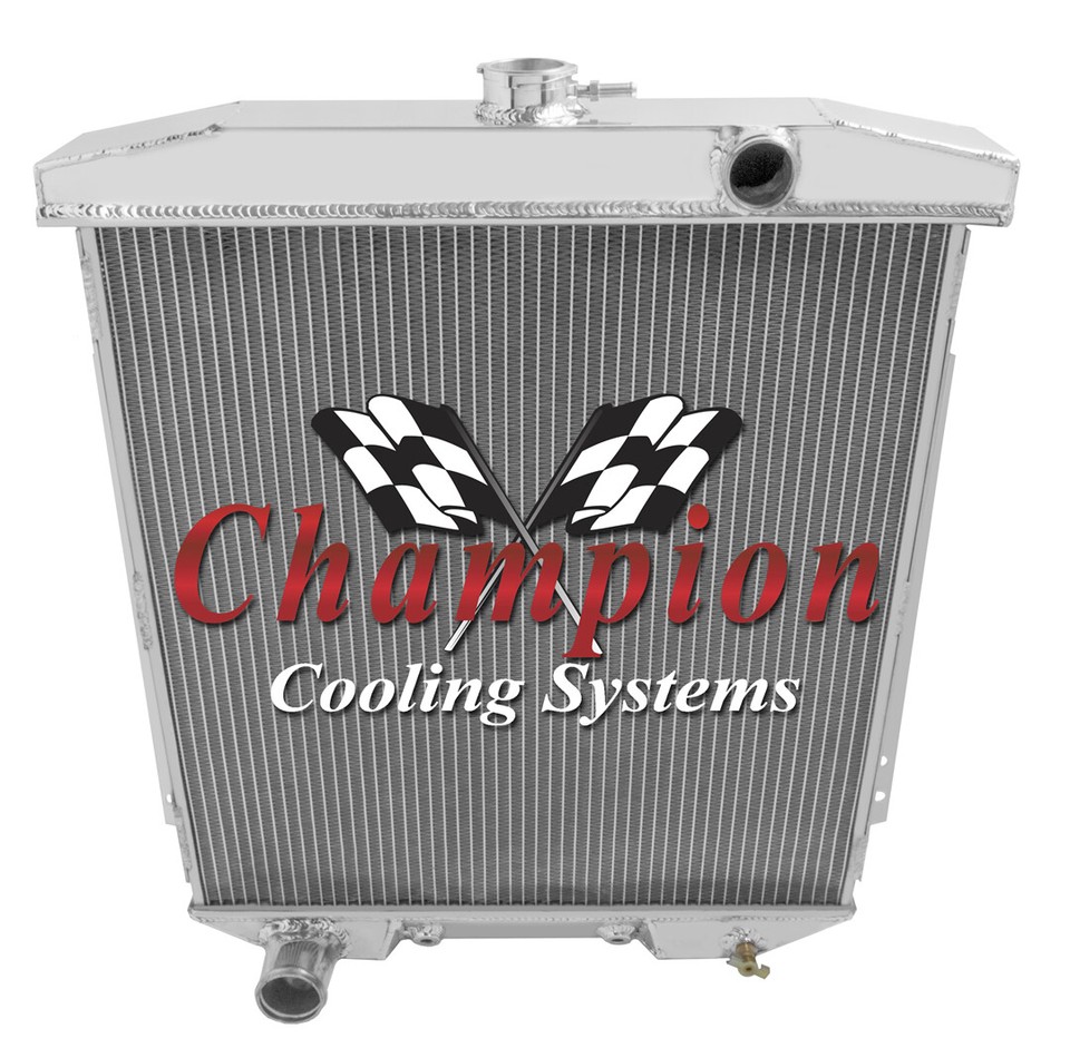 KR Champion 3 Row All Aluminum Radiator For 1954 - 56 Ford Mainline ...