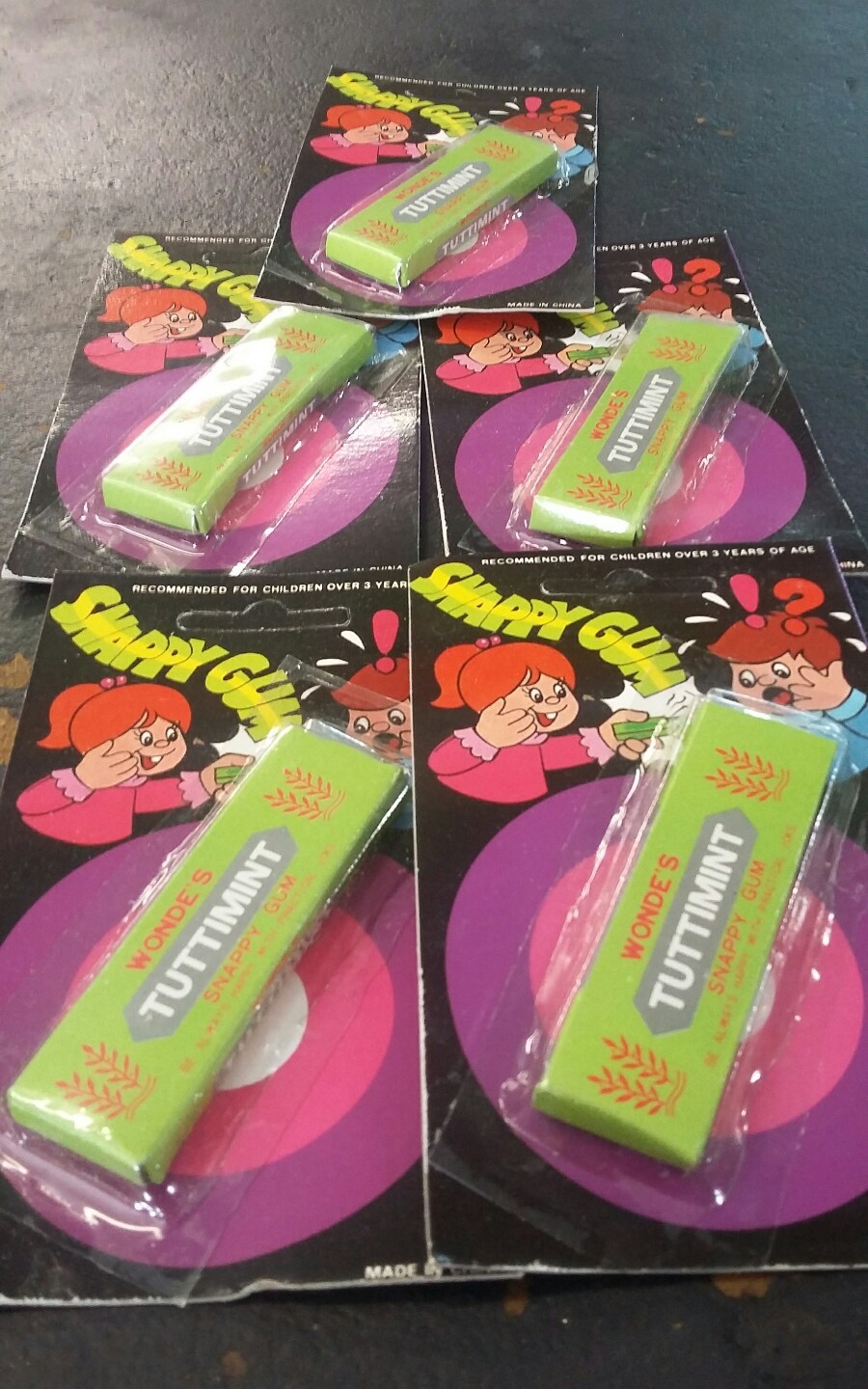 5 packs snappy gum prank gum gag gift | eBay
