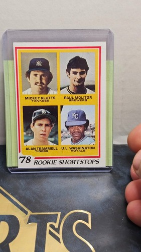 1978 Topps - Rookie Shortstops #707 Paul Molitor, Alan Trammell | eBay