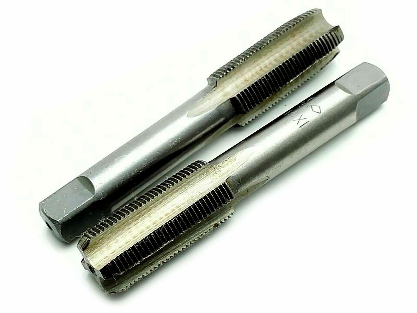 HSS 10mmx1.25 Metric Taper and Plug Tap Right Hand Thread M10x1.25mm ...