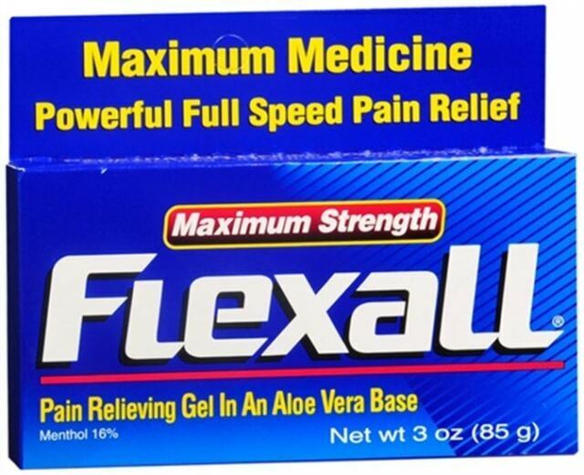 Flexall Pain Relieving GEL MAXIMUM Strength 3oz 041167160220 for sale ...