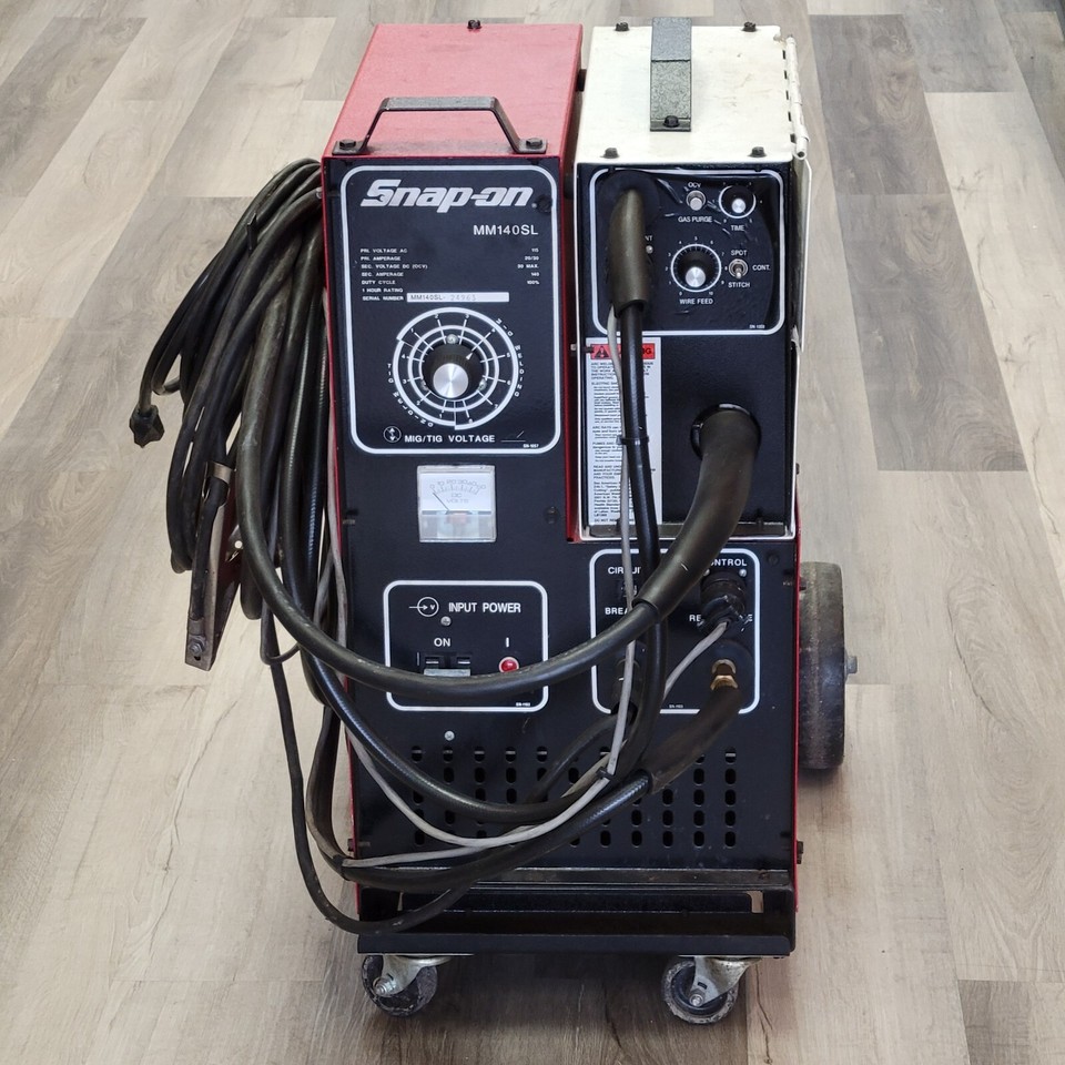 Snap-On MM140SL 140 A Muscle MIG Wire Feed Welder w/ Cart - LOCAL ...