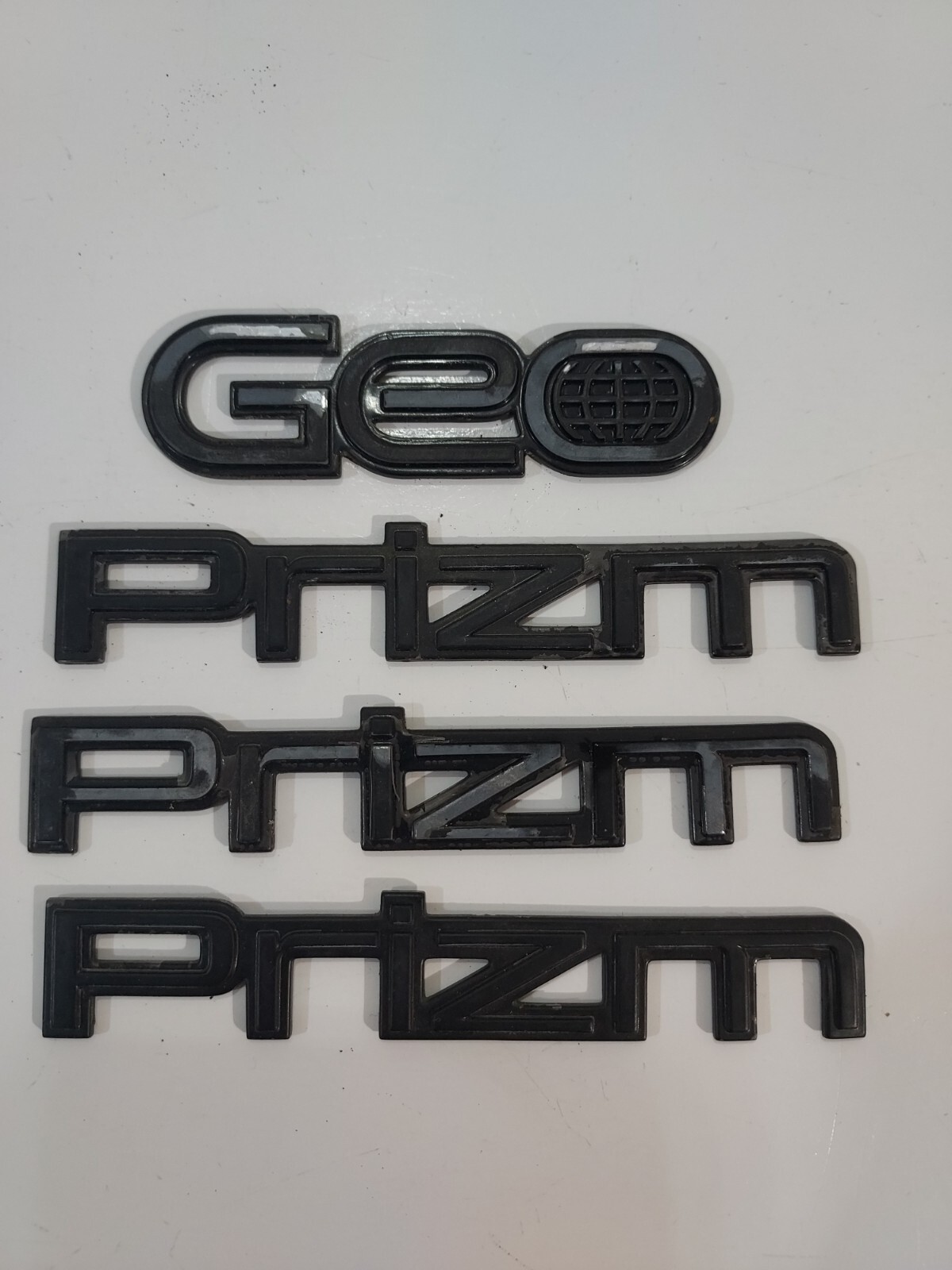 OEM Geo Prizm Lettering Badge 4pc Set. (Fits: 1994- 2002 Geo Prizm) | eBay