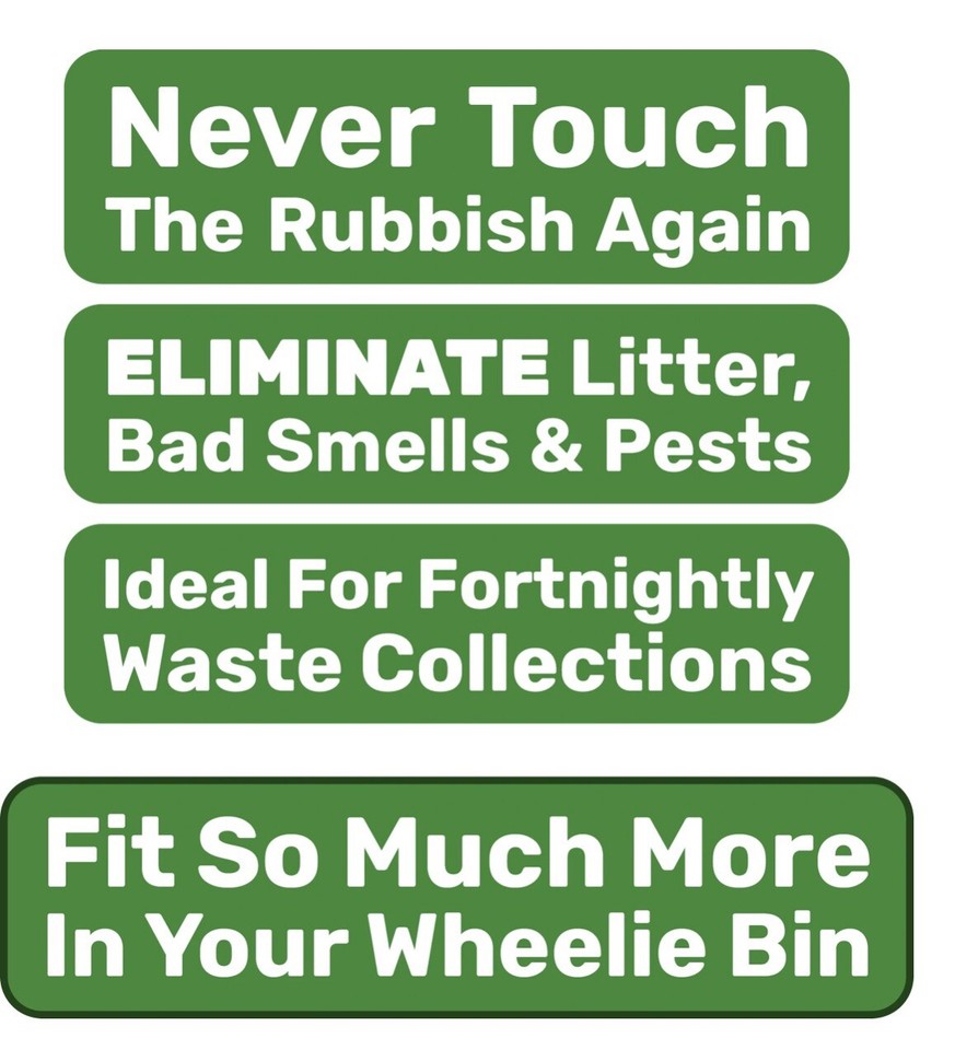 Bin Booster Wheelie Bin Compactor To Compress Waste | eBay UK
