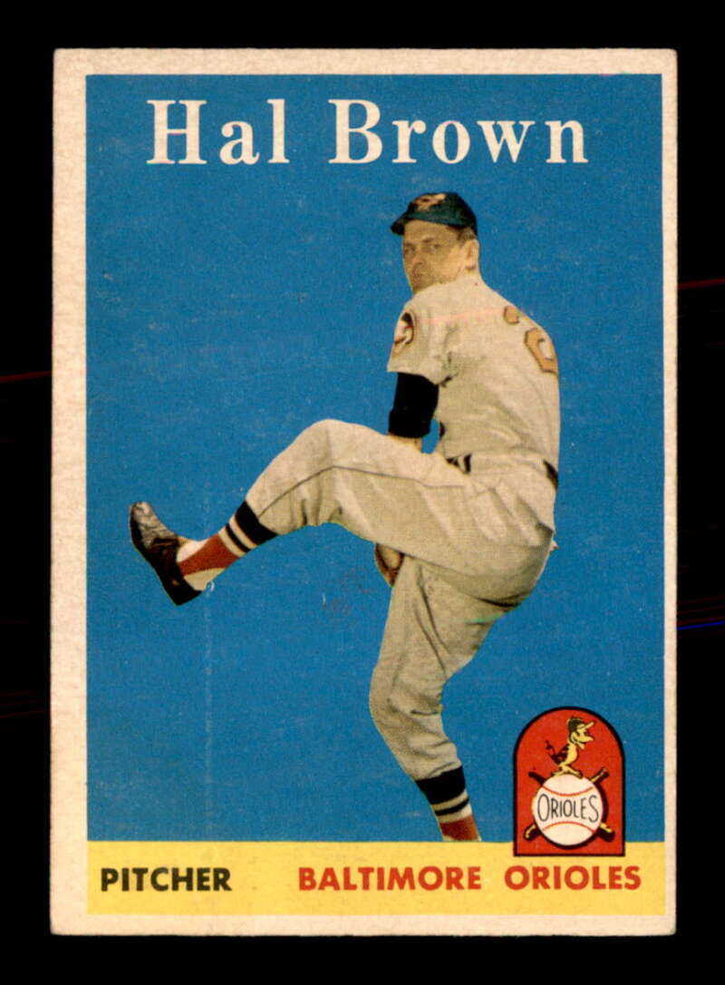 1958 Topps #381 Hal Brown VG/VGEX X2672644 | eBay