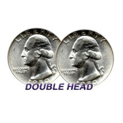 Two Headed Quarter - You Can't Lose! - Double Headed Quarter - Win Coin ...