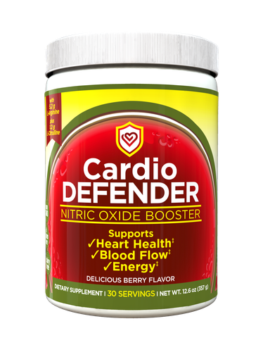 Cardio Defender - L-Arginine Powder Supports Cardio Health, Cholesterol ...