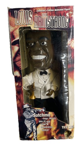 Vintage Louis Armstrong Gemmy Pop Culture Series Singing Animated ...