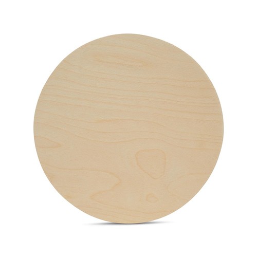 Wood Circles 12 inch 1/4 inch Thick, Unfinished Birch Sign Rounds ...