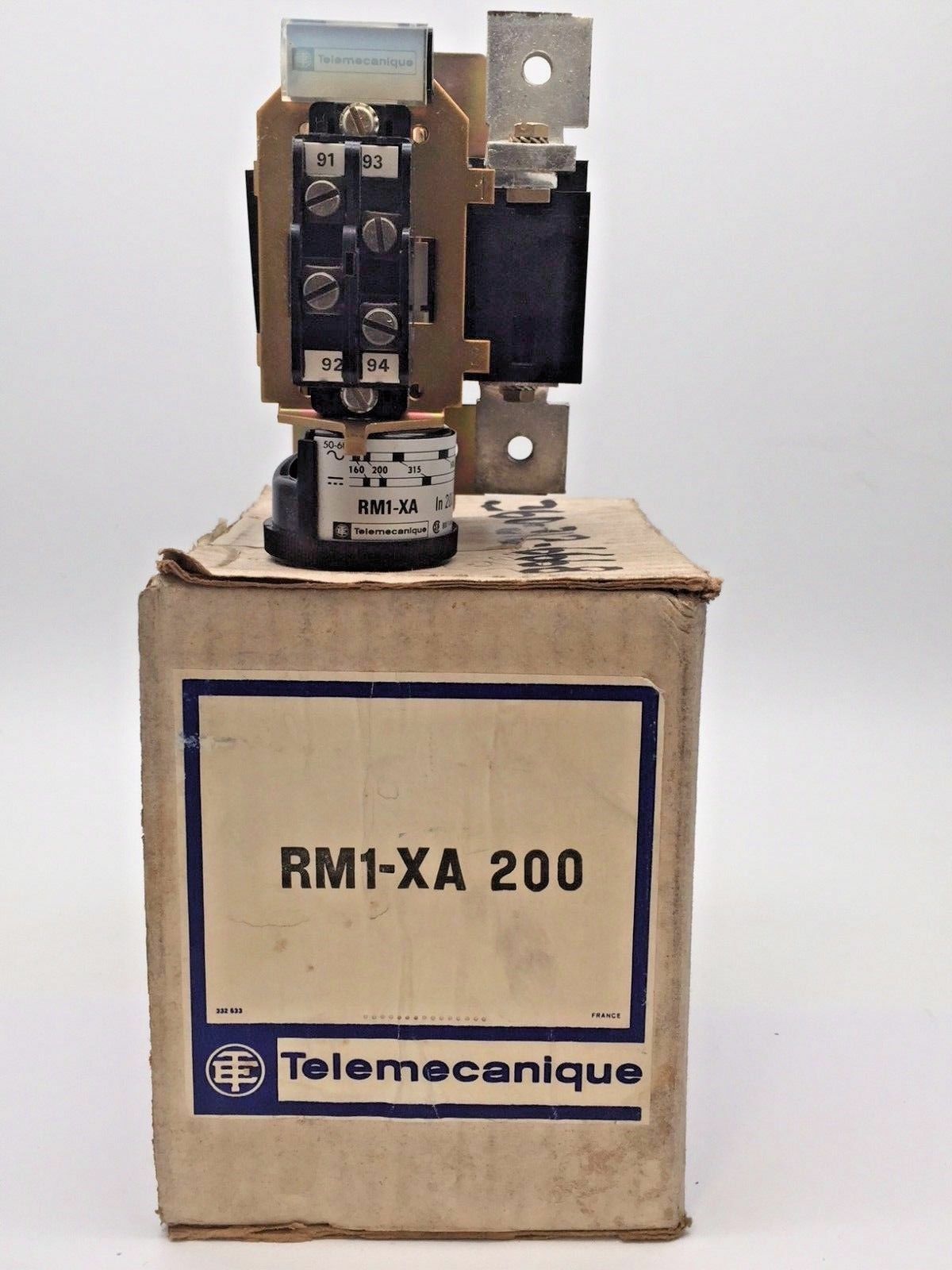 Telemecanique RM1-XA 200 Overload Protection Relay 1 Pole 200A | eBay