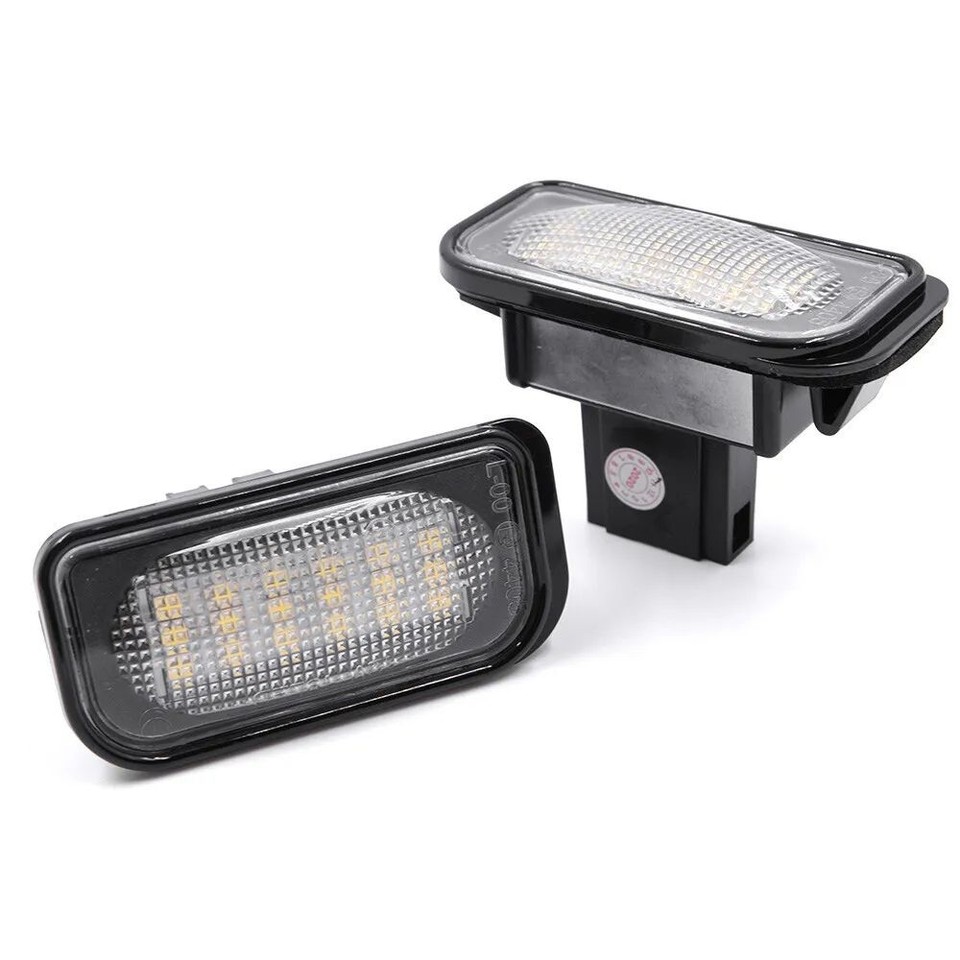 Full LED License Plate Light Lamps For Mercedes W203 CLK C209 W209 A209 ...