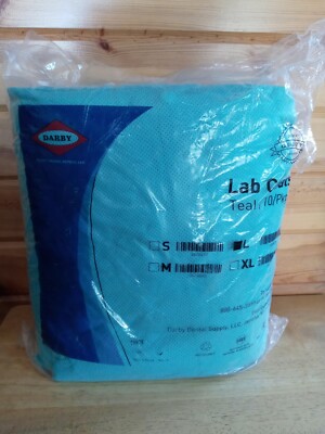 Darby Dental Supply Teal Lab Coat 10 Pack | eBay