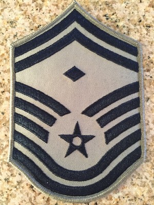 US Air Force First Sargent Senior Master Sgt E8 Diamond Combat Patch ...