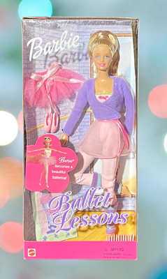 1999 Ballet Lessons Mattel Barbie Doll with Ballet Accessories #26774 ...
